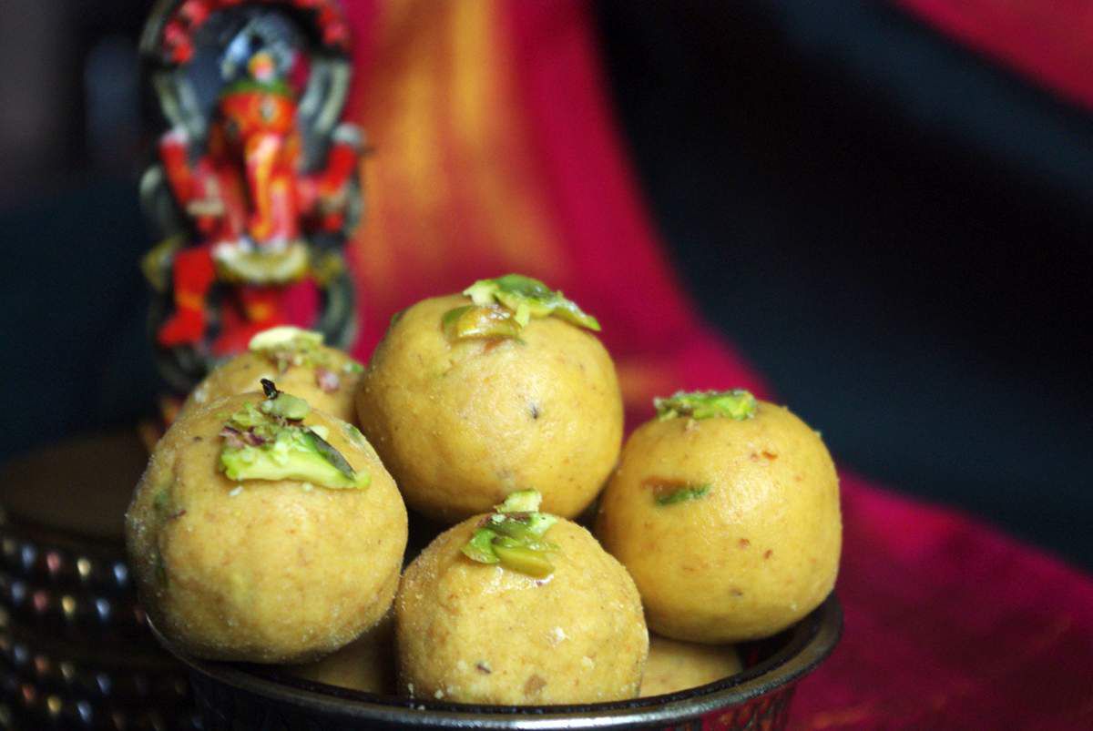 Recette indienne en vidéo le ladoo - Pankaj blog