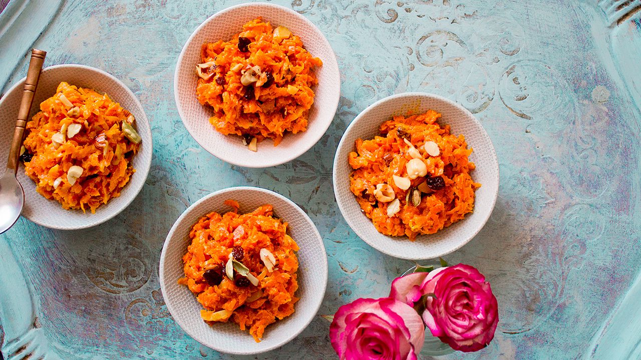 Recette de Halwa de carotte indien en vidéo - Pankaj blog