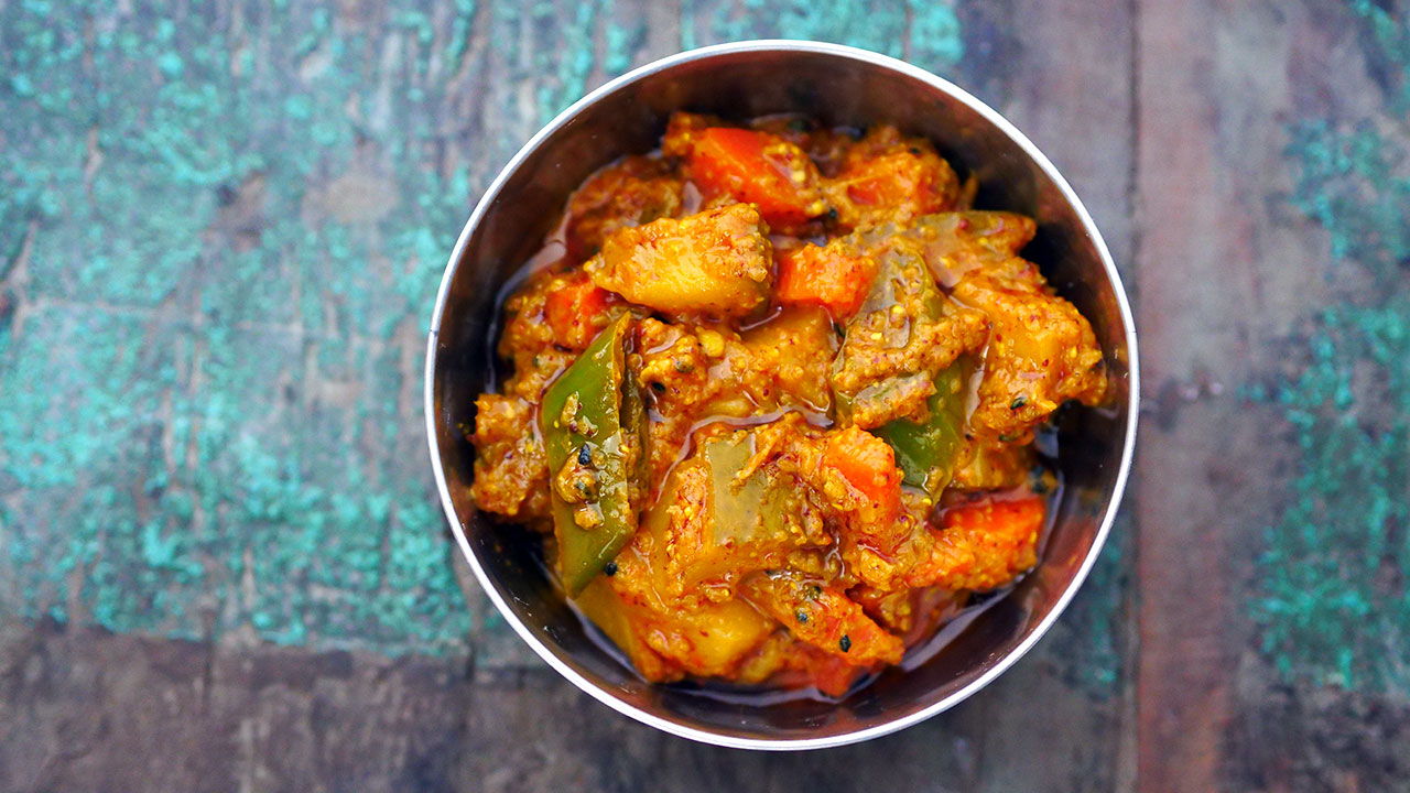 Recette de Mixed Pickles en vidéo - Pankaj blog