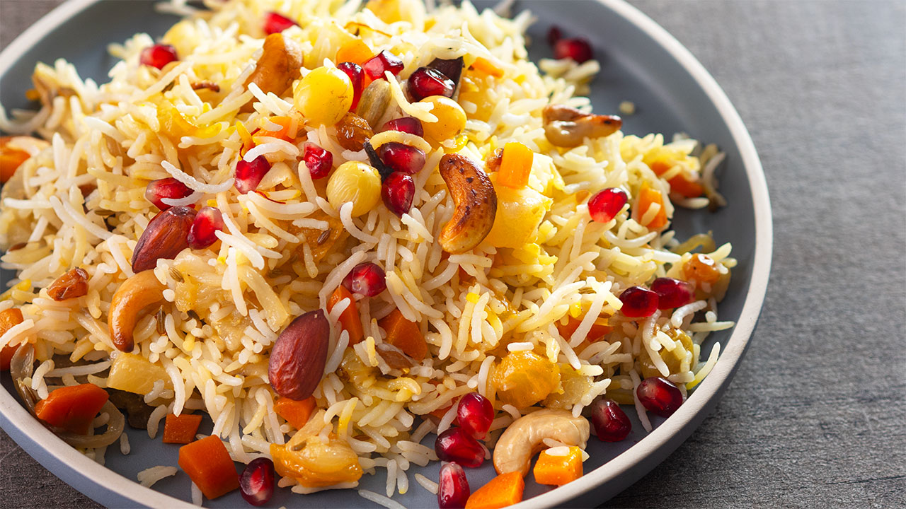 Recette indienne Kashmiri pulao en vidéo - Pankaj blog